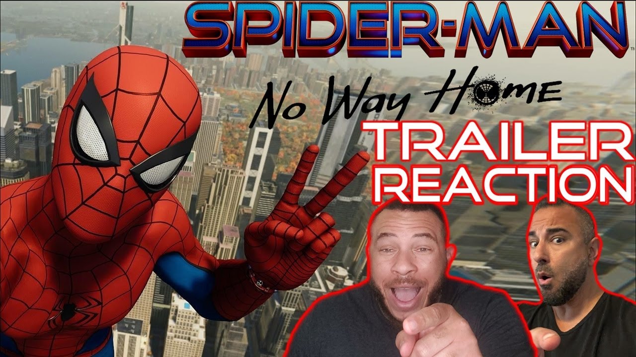 SPIDER-MAN No Way Home Trailer Reaction | Marvel - YouTube
