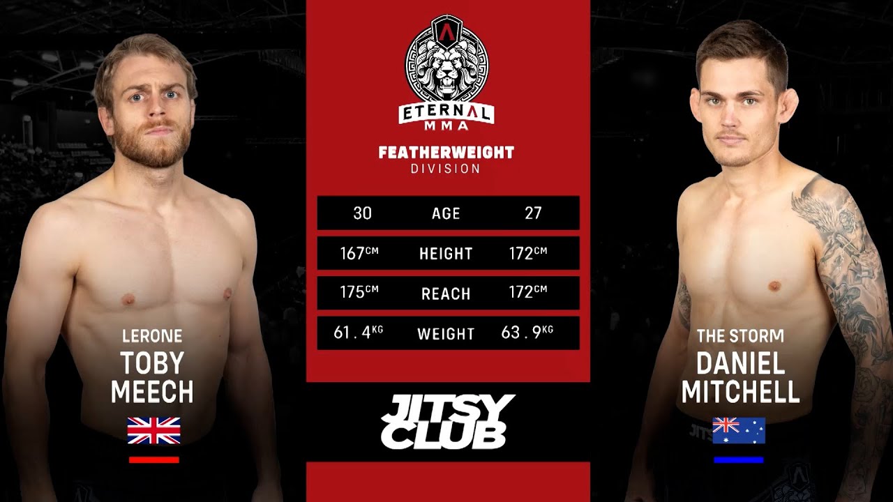 Eternal MMA 82 - Toby Meech vs Daniel Mitchell - MMA Fight Video - YouTube