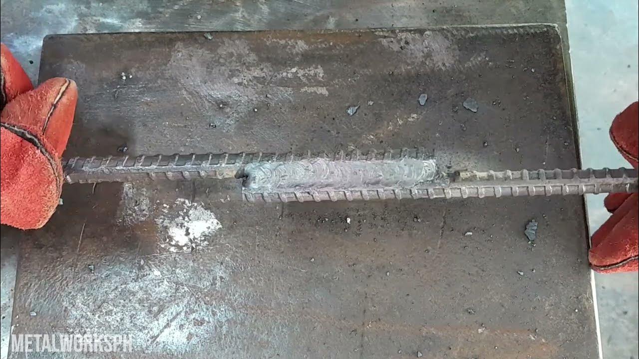 HOW TO WELD REBAR | WELDING REBAR - YouTube