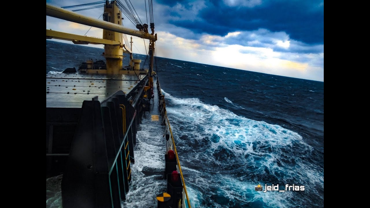 What is life at sea? Onboard General Cargo Ship - YouTube