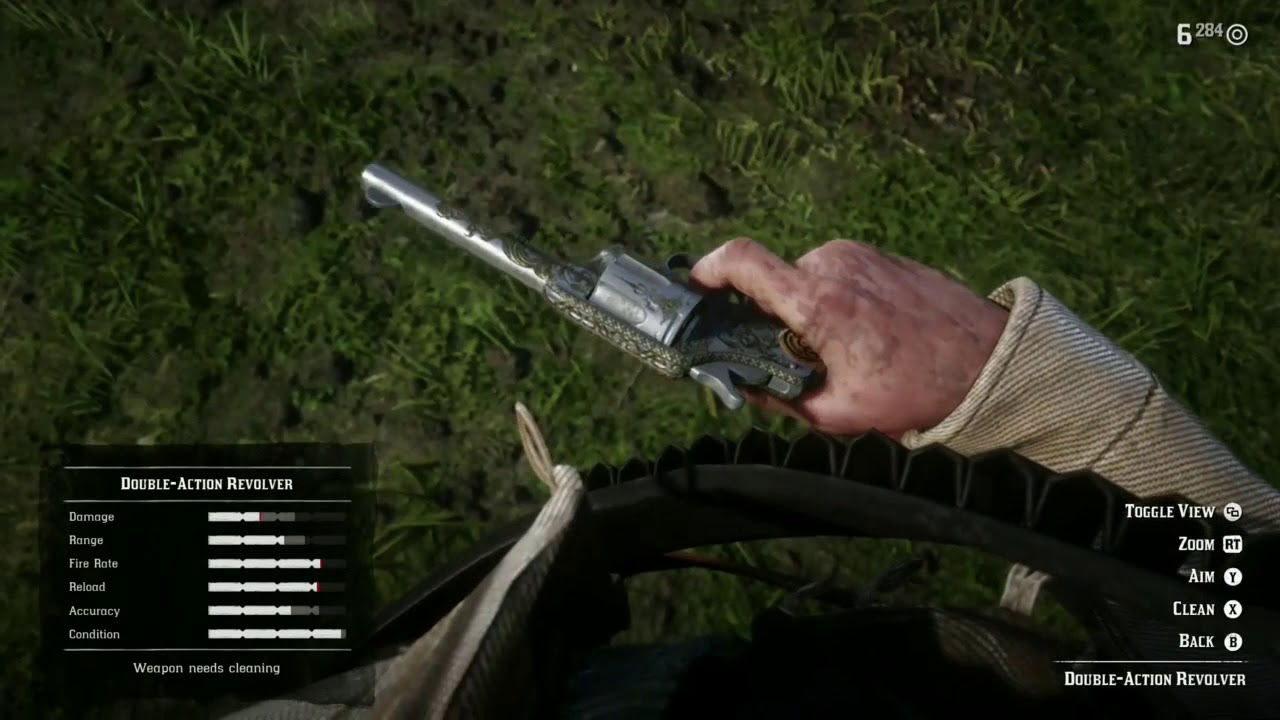 How To Make Algernon Wasps Revolver Cool Looks For Guns In Red Dead ...