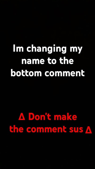 dont be sus - YouTube