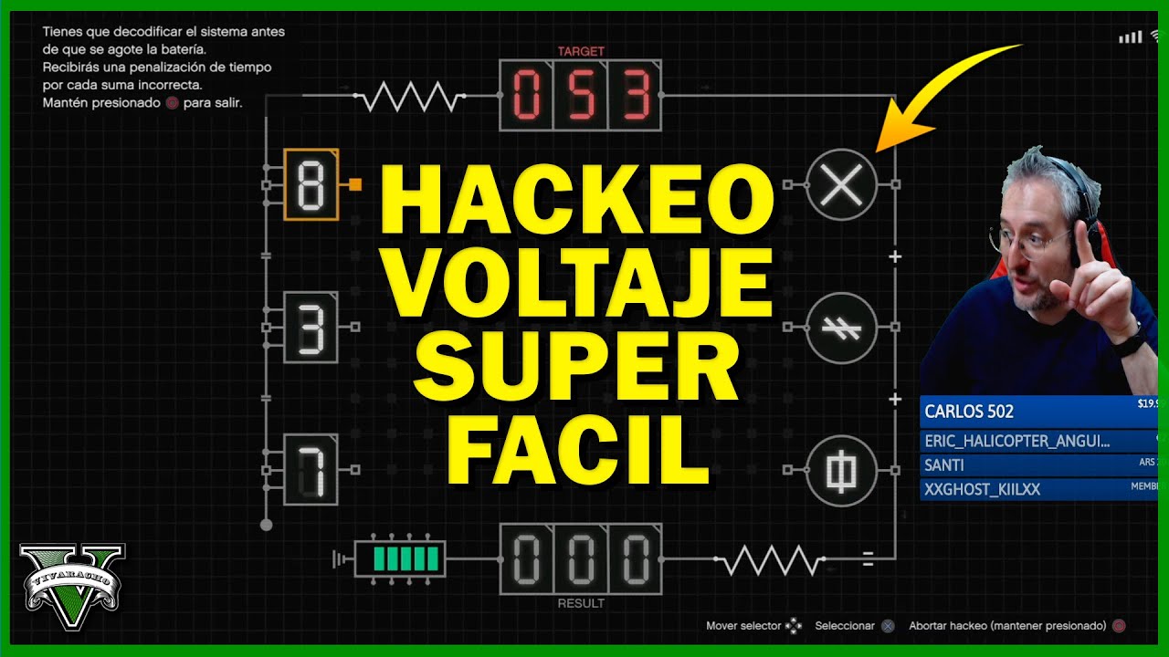 COMO HACKEAR SUPER FACIL EL HACKEO DE VOLTAJE VOLTLAB EN GTA V ONLINE ...