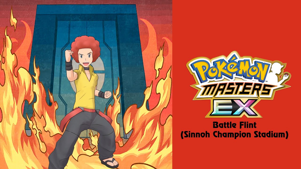 🎼 Battle Vs. Sinnoh Elite Four : Flint (Pokémon Masters EX) HQ 🎼 - YouTube