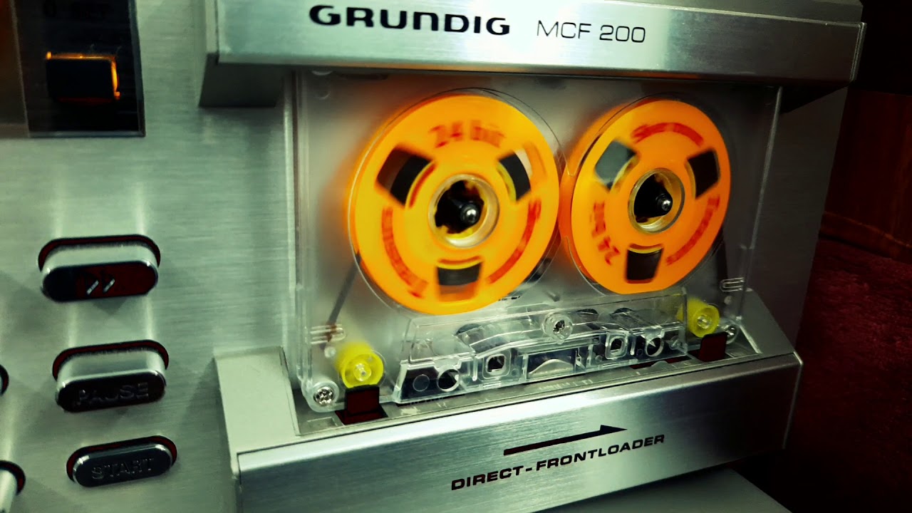 Deck Grundig MCF 200 - YouTube