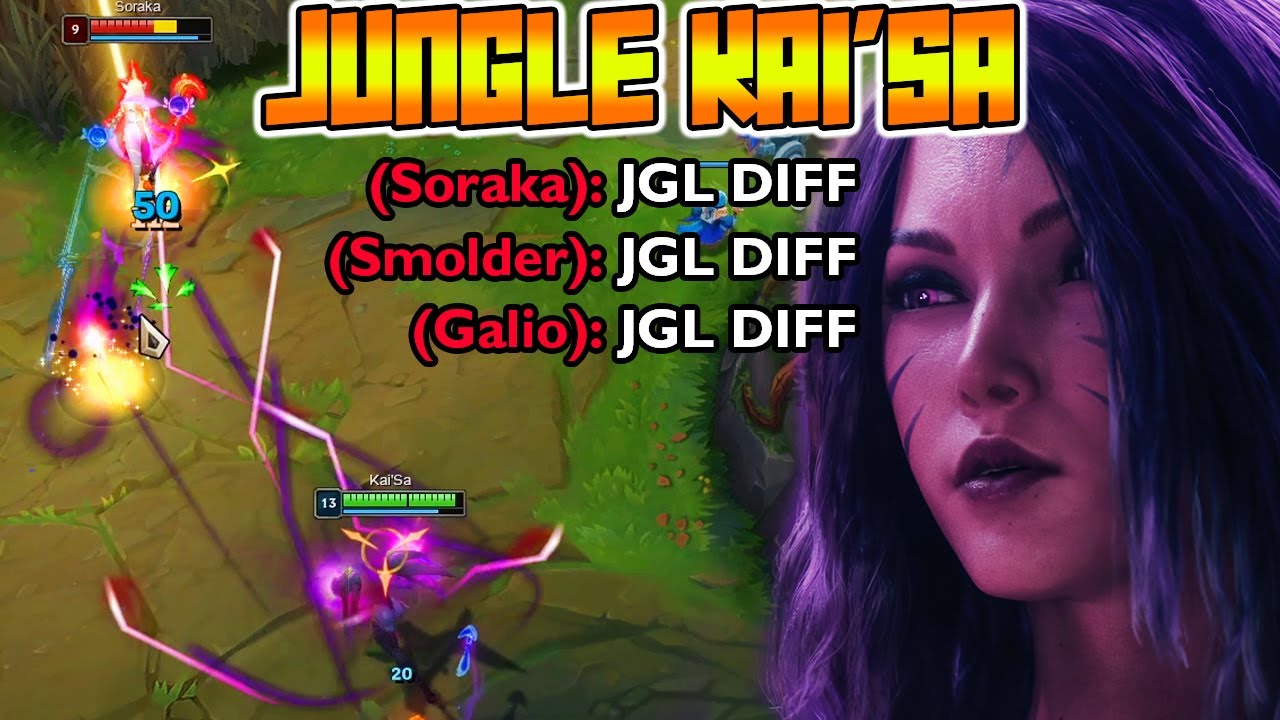 JUNGLE KAI’SA CREATED THE BIGGEST JUNGLE DIFF - YouTube
