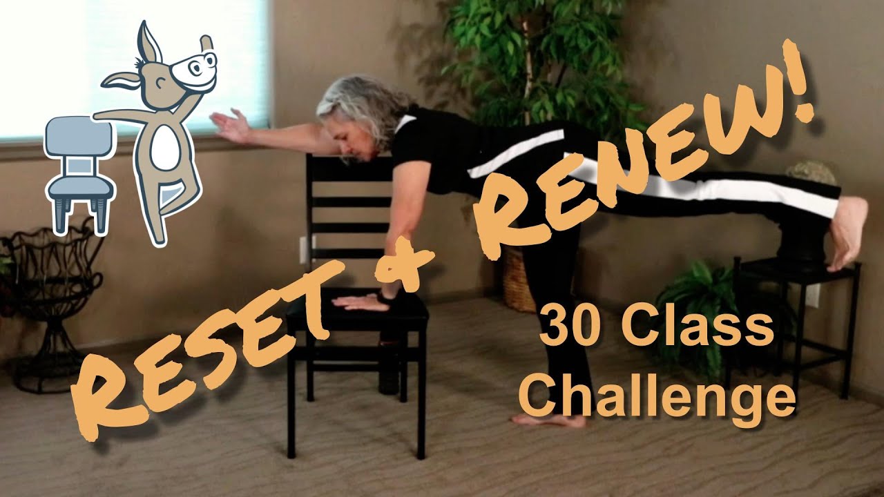 Chair Yoga - Reset and Renew Class 22 - 41 Minutes Some Seated, More ...