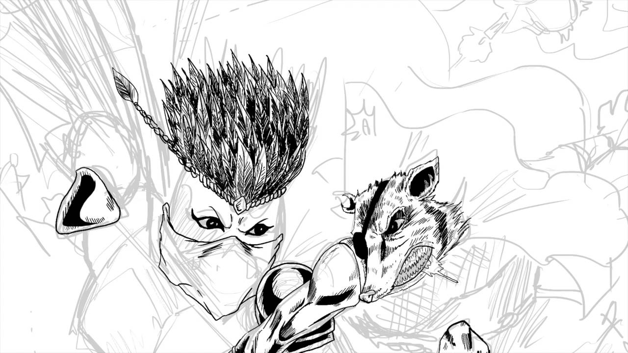 PVP ISSUE 8 DRAWING TIMELAPSE - YouTube