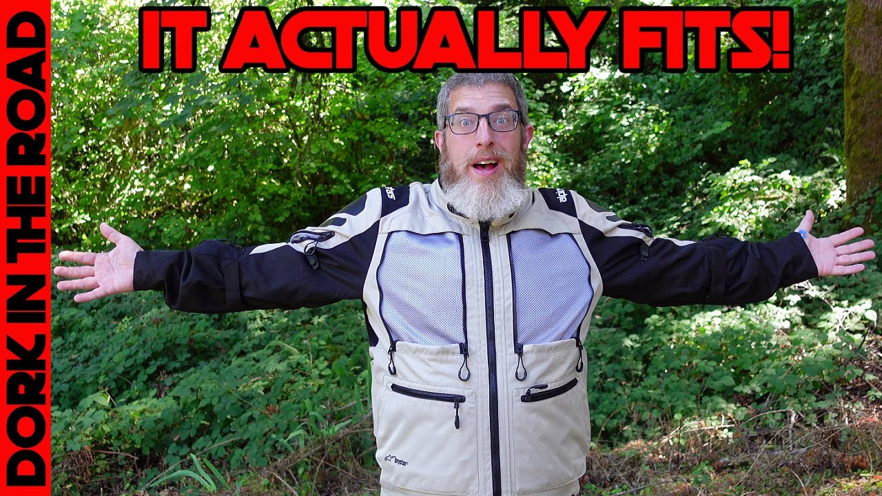Finally, European ADV Gear For Larger Riders: Alpinestars Ardent Jacket ...
