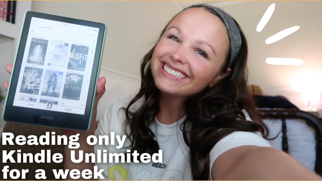 Reading as many Kindle Unlimited books in a week as possible - YouTube