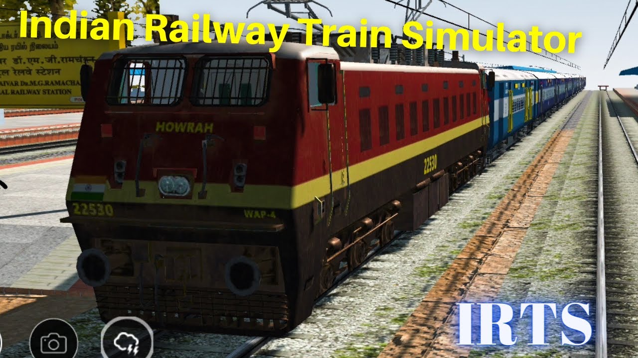 Indian Railway Train Simulator Gameplay With New Update - YouTube