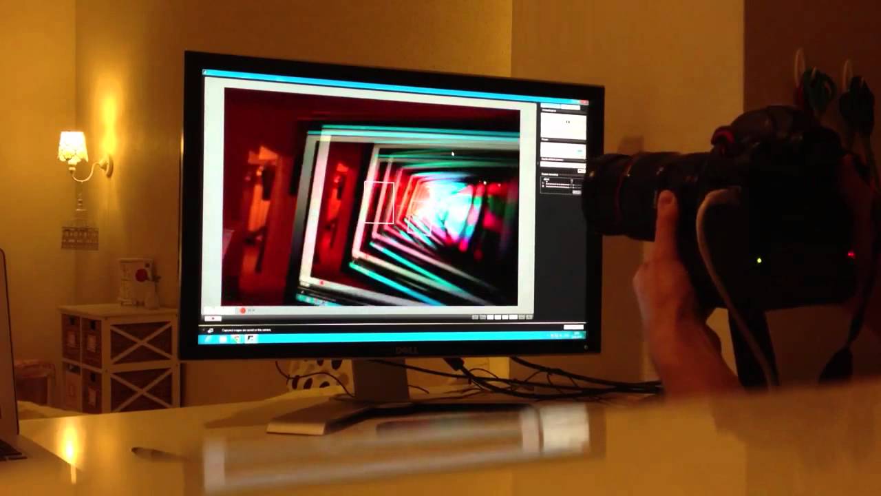 Canon 1D X Live View mode with EOS Utility - YouTube