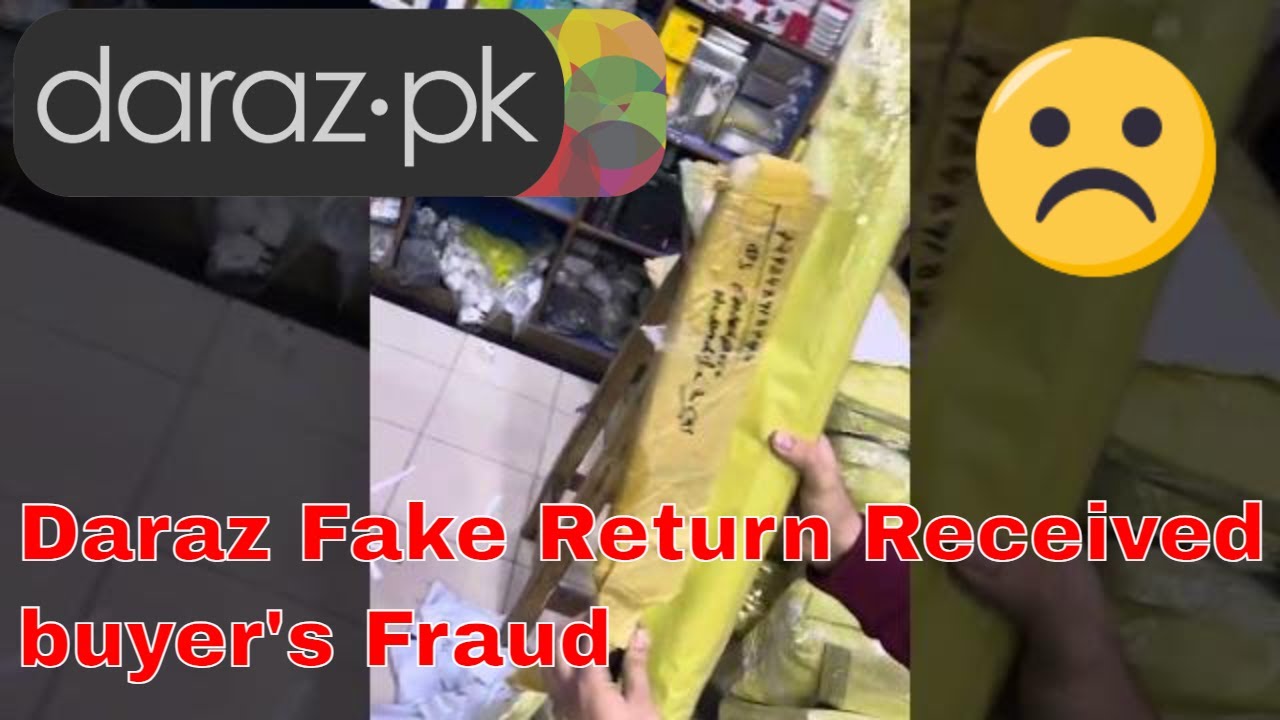 Fake return received from daraz | buyer or riders fraud | submitting ...