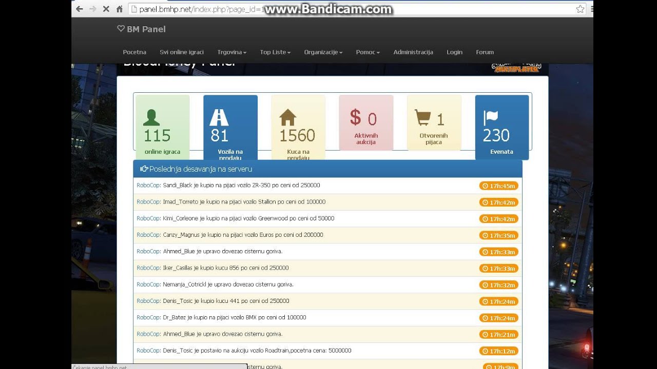 Blood Money Hard Play Samp server (Bm Panel) - YouTube