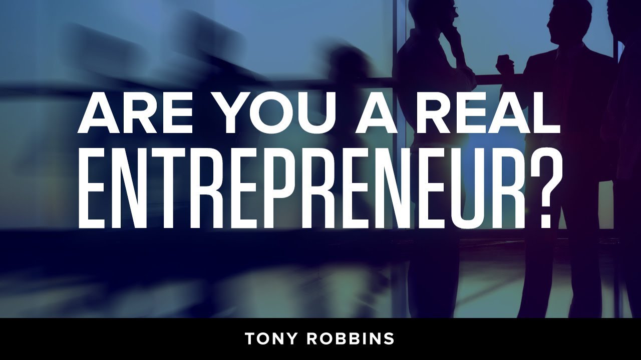 How to Be a Real Entrepreneur - YouTube