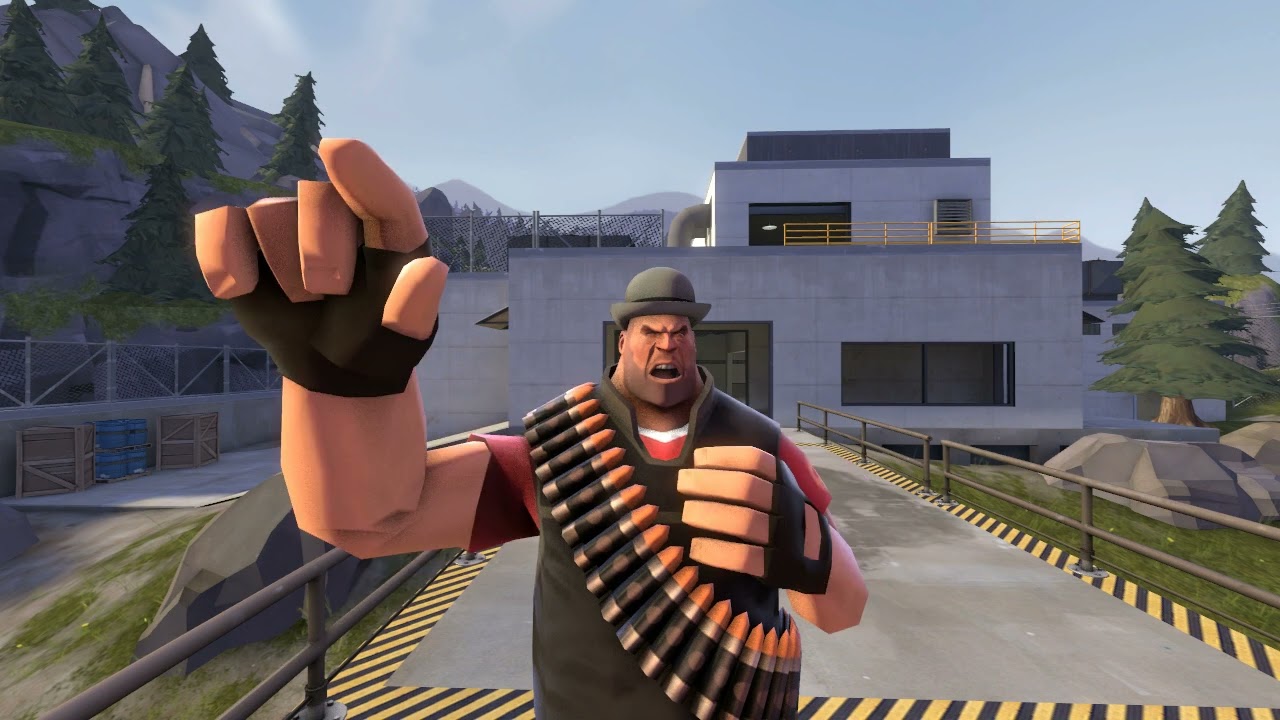 [tf2] heavy fights the law - YouTube