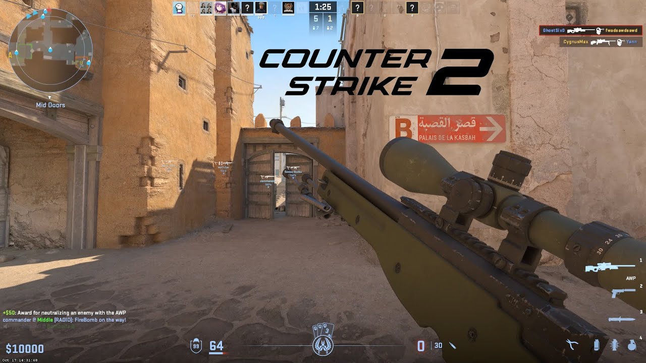 CSGO 2: Semakin terbiasa gameplay part 4 - YouTube