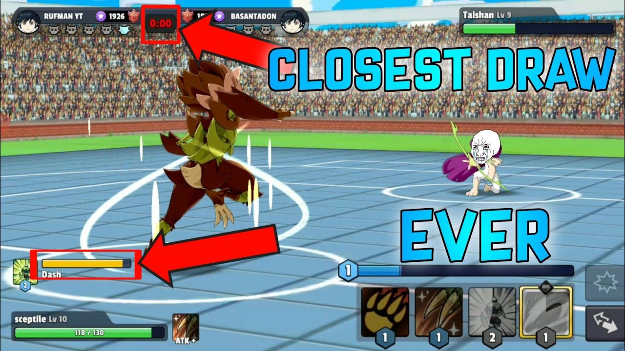 closest draw ever. MONSTER MASTER GAMEPLAY | RUFMAN PLAYZ - YouTube