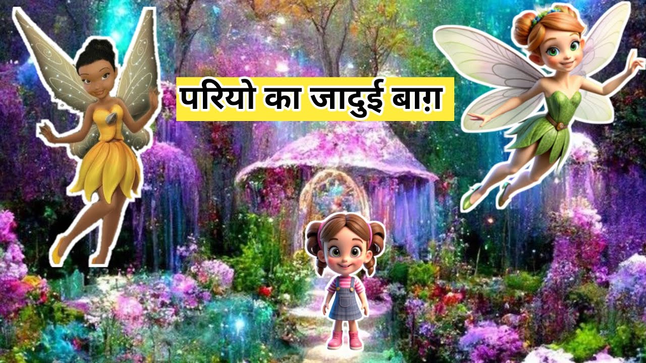 परियो का जादुई बाग़ | Magical Garden | Fairy Tales In Hindi | Hindi ...