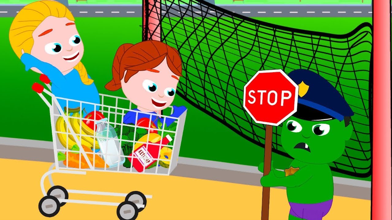 SUPER KIDS GO TOO FAST Funny Cartoons For Kids - YouTube