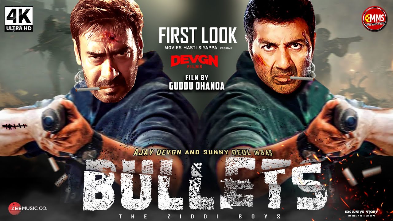 Bullets Official Trailer | Ajay Devgan, Sunny Deol & Rashmika |Ajay ...