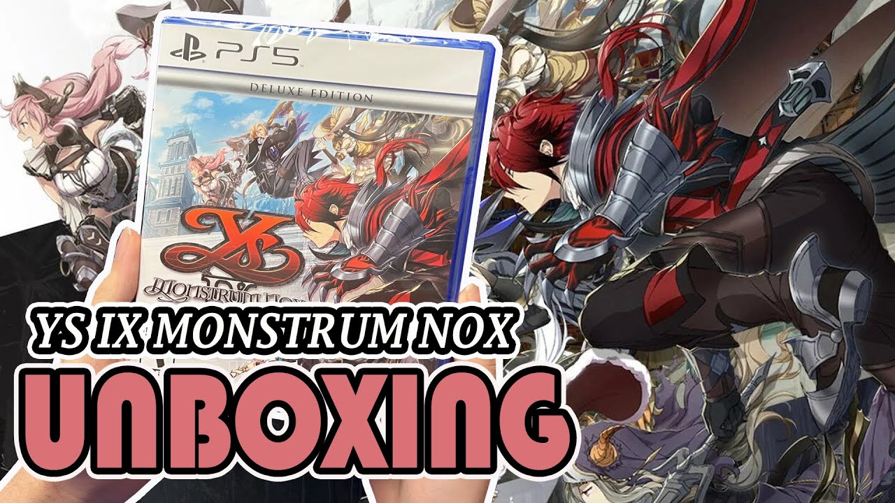 YS IX Monstrum Nox (Deluxe Edition) (PS5) Unboxing - YouTube