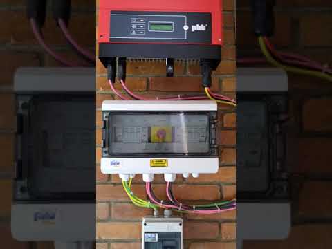 Instalação do Inversor On Grid e String Box - Hidrosol Energia Solar ...