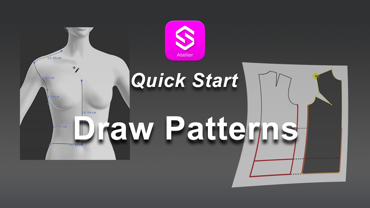 [Atelier Quick Start]: Section Ⅲ. Pattern Making - YouTube