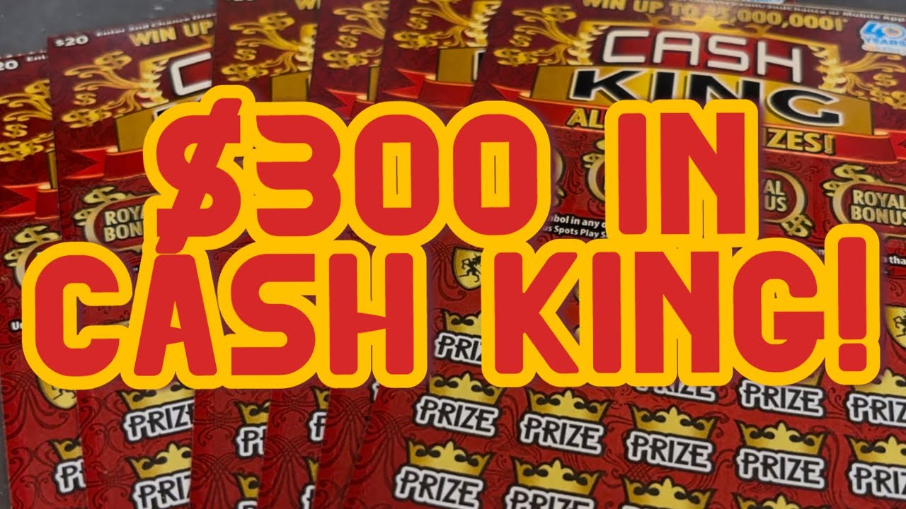 $300 in Cash King ‼️ #california #lottery #scratchers #win - YouTube