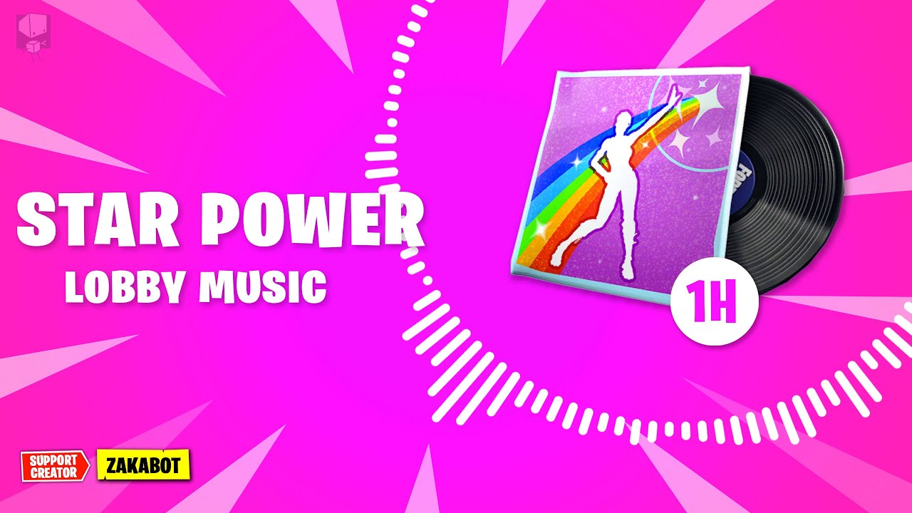 STAR POWER lobby Music 1 HOUR 🎵 - Fortnite Season 8 - YouTube