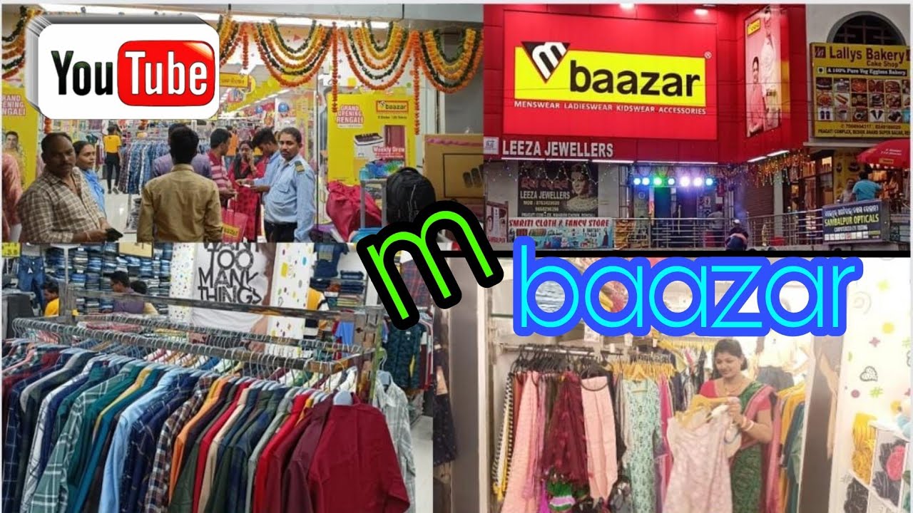 //m baazar shopping mall Rengali //#durgapuja collection 2022#Odia ...