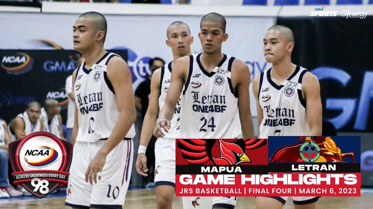 NCAA Season 98 JBB: Game Highlights - Letran vs Mapua | Final Four ...