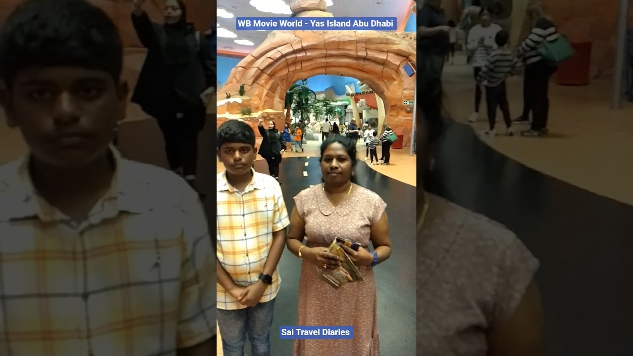 Inside Warner Bros. Movie World in Yas Island Abu Dhabi - YouTube