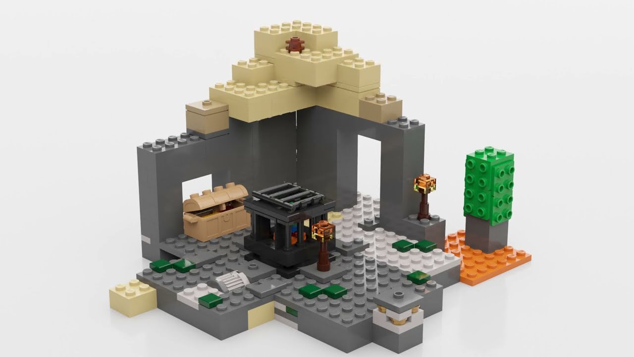 LEGO MINECRAFT The Dungeon Fail - YouTube