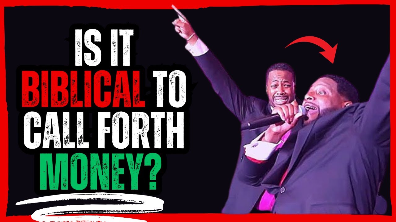 Is It Biblical to Call Forth Money? - YouTube
