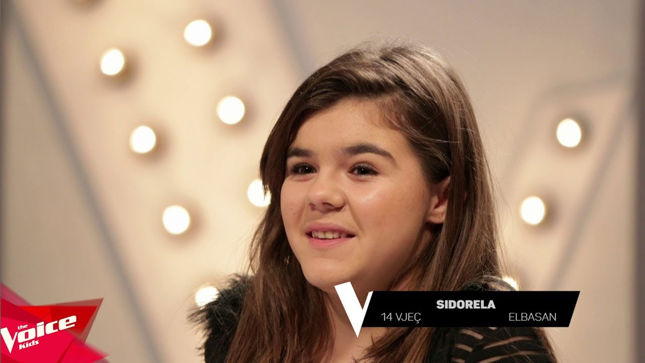 Sidorela - Klip Prezantimi | Audicionet e Fshehura | The Voice Kids ...