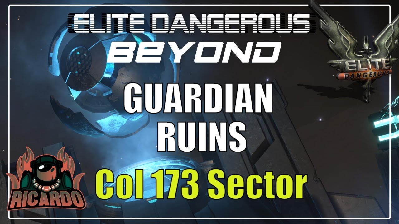 Elite: dangerous Activating Guardian Ruins Col 173 Sector how to ...