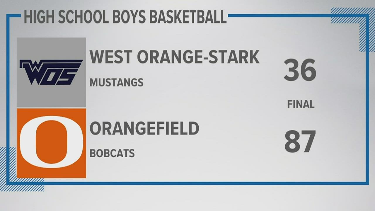 Orangefield basketball pummels West Orange-Stark 87-36 - YouTube