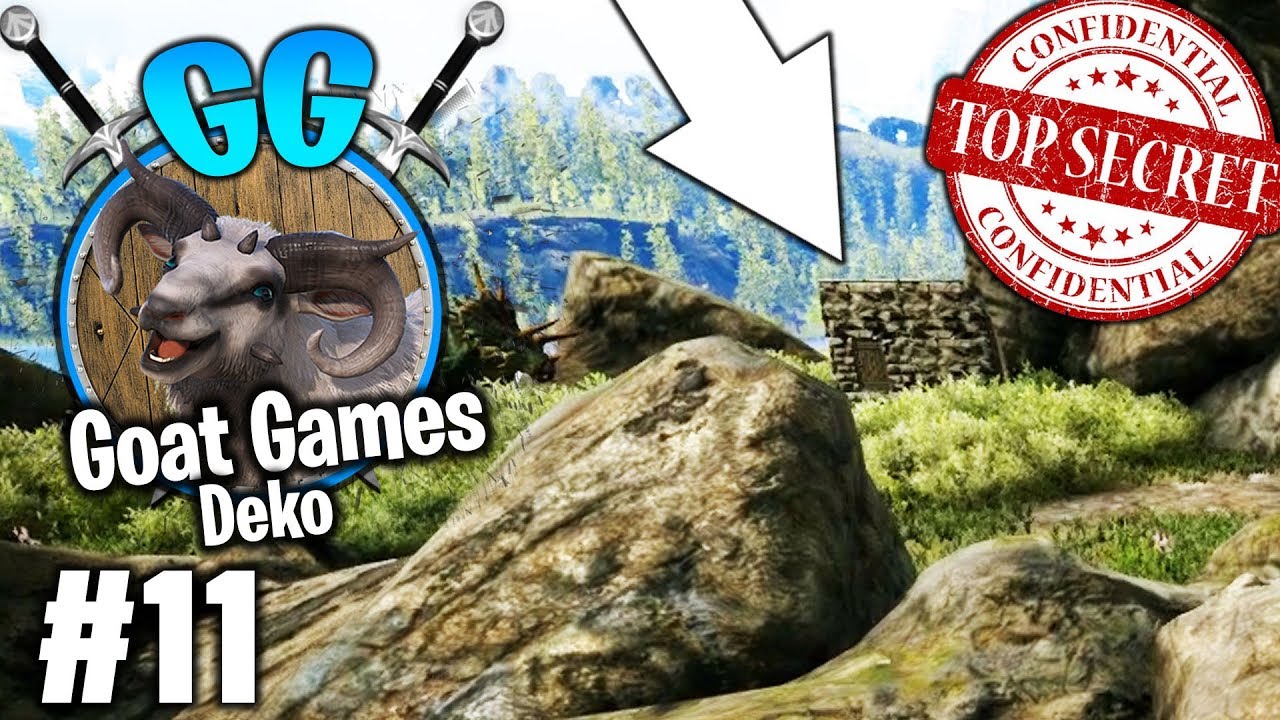 MEINE NEUE TOP SECRET BASE! | ARK GOAT GAMES - YouTube