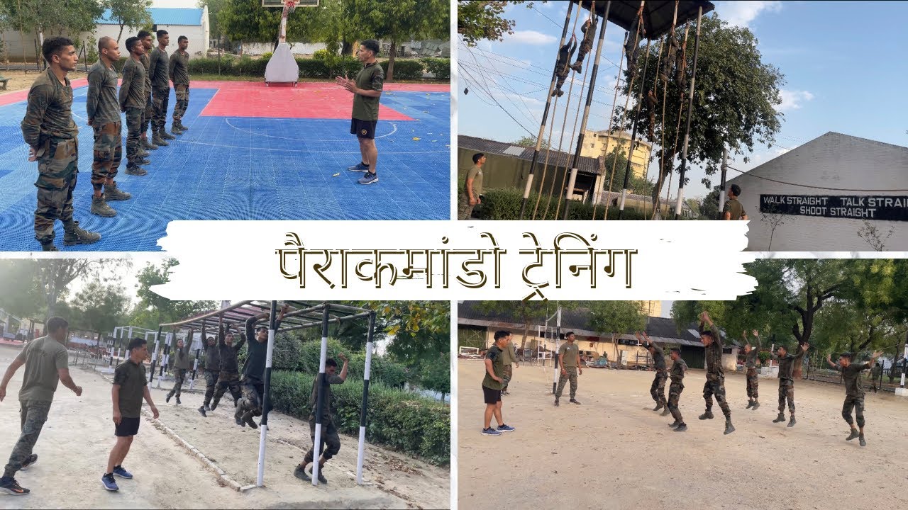 Para Commando Training 👊🏻🇮🇳 - YouTube