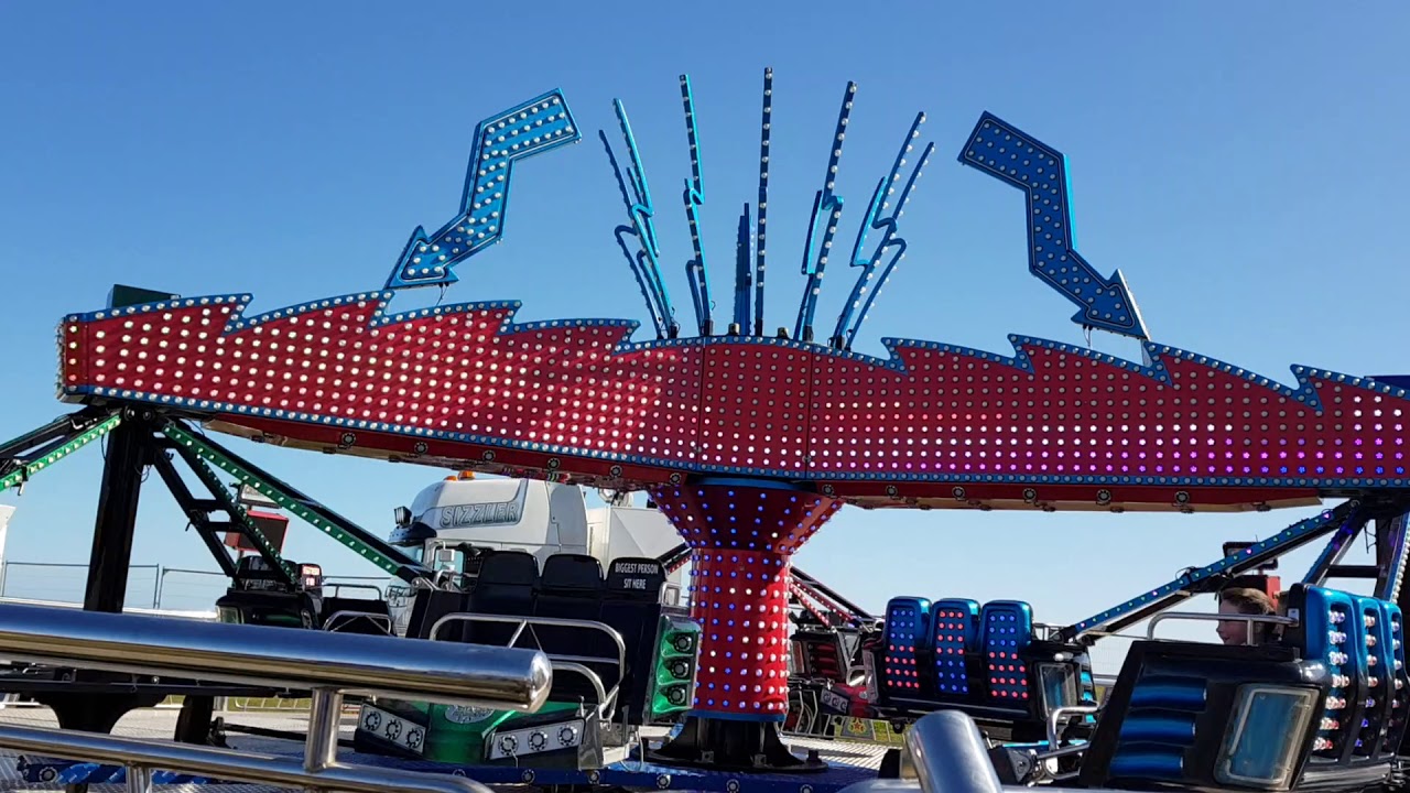 Slaters pws sizzler off ride Keith turners Spanish City Whitley bay ...