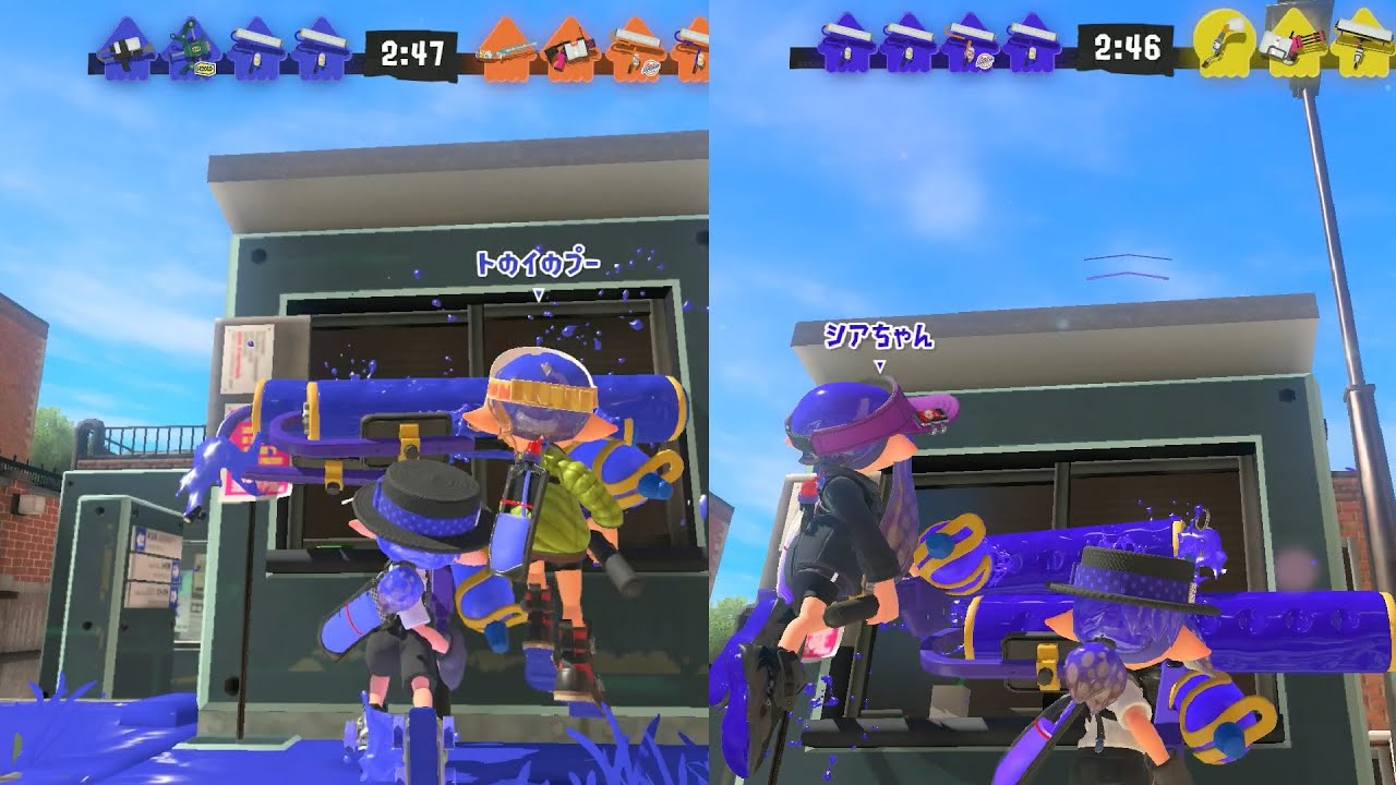 Splatoon 3 with Toipu Shia Saku 8-22-24 - Full Roller team, cleaning ...