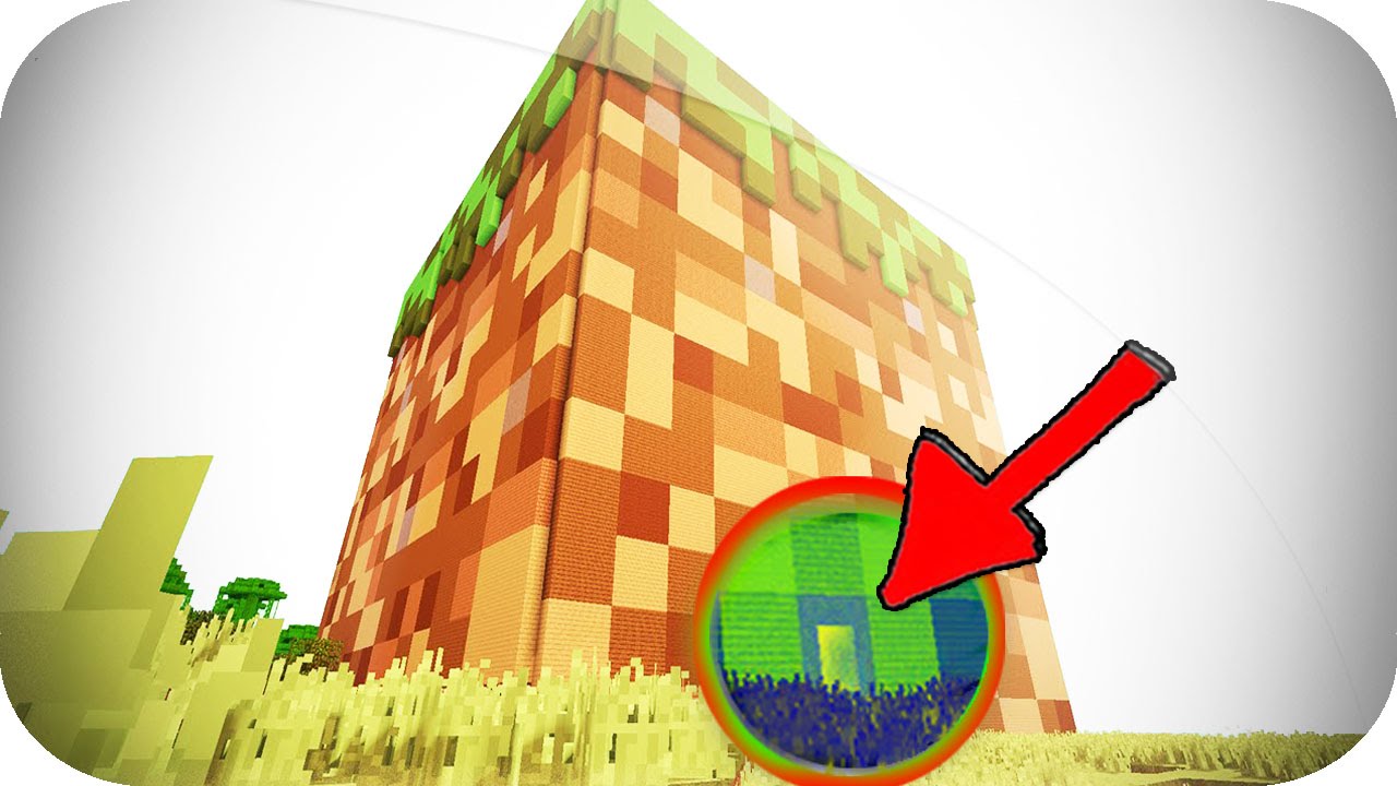 !! INCREÍBLE ¡¡ CÉSPED MAYOR POTENCIA - GIGANTE BLOQUES DE MINECRAFT (1 ...