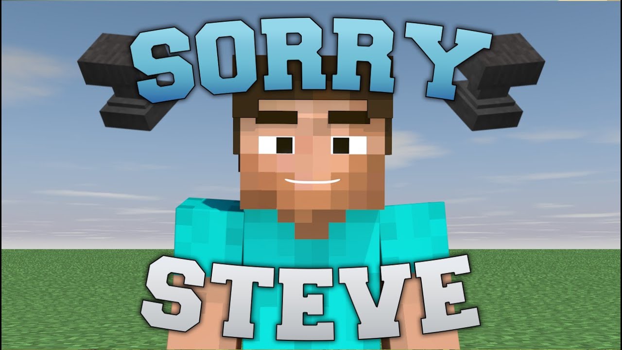 Sorry Steve. Minecraft Short Animation. (Randomations Entry) - YouTube