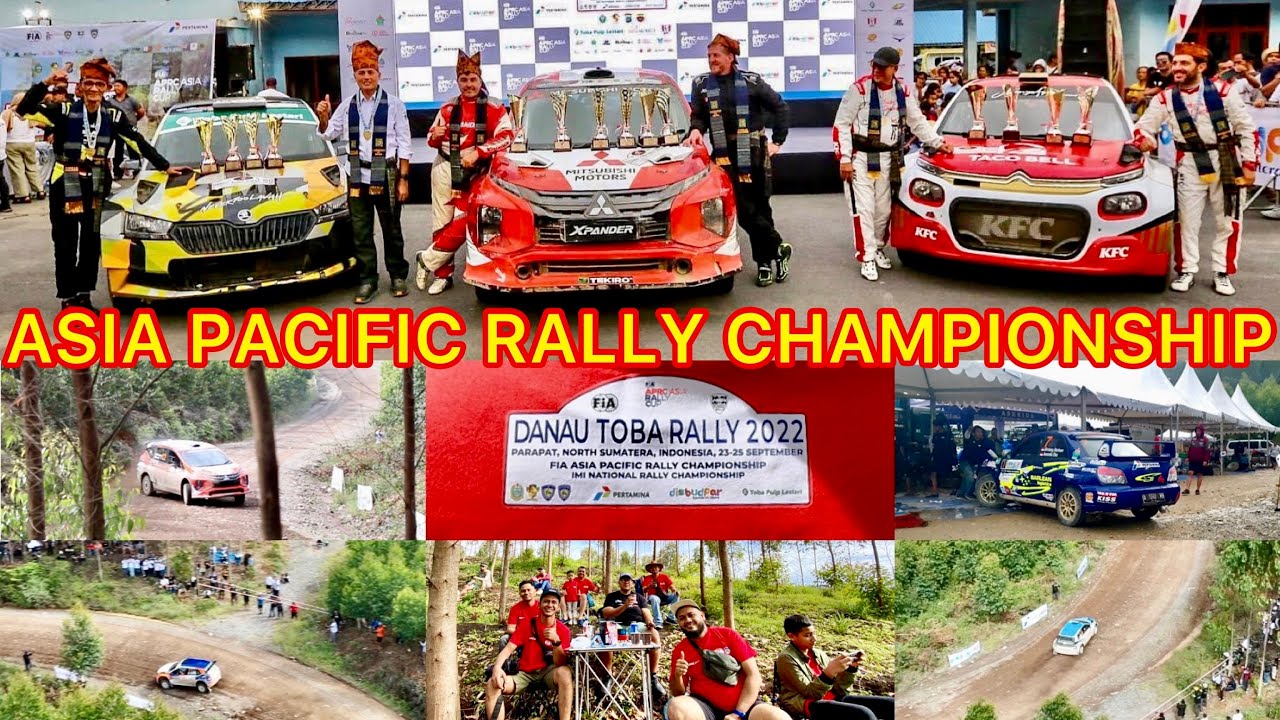 FIA APRC DANAU TOBA RALLY 2022. Persaingan ketat bang ijeck,rifat dan ...