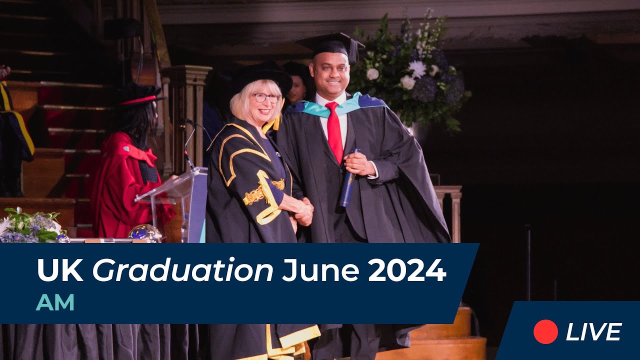 [LIVE] Arden UK June 2024 Graduation Ceremony (AM) - YouTube