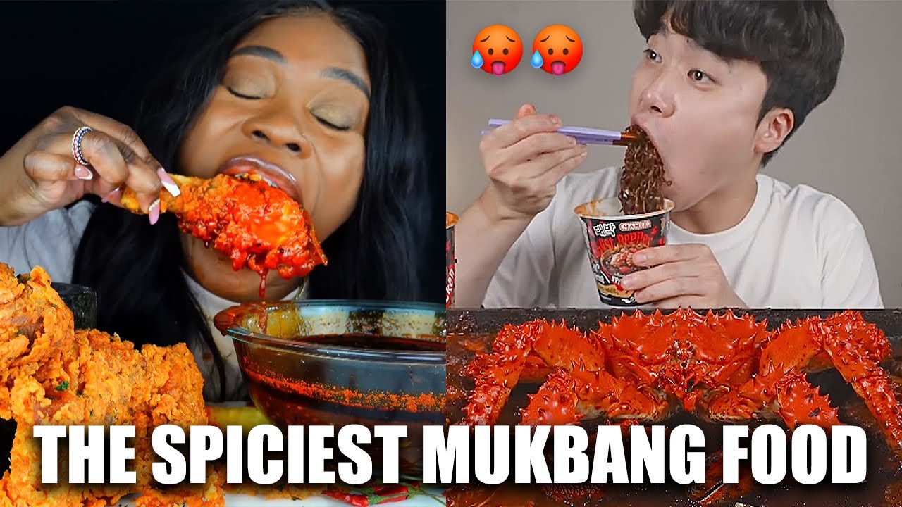 the SPICIEST MUKBANGS you've ever seen - YouTube