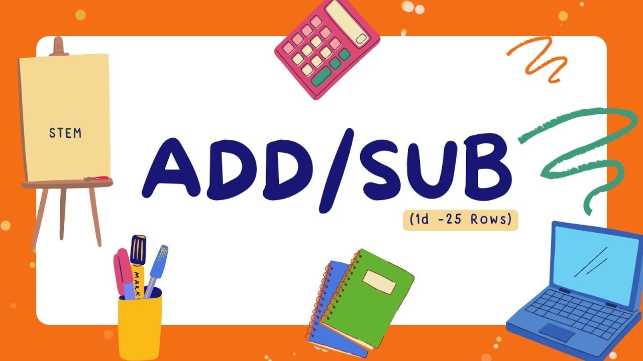 ADDITION/SUBTRACTION | FLASH NUMBERS | ABACUS PRACTICE - YouTube