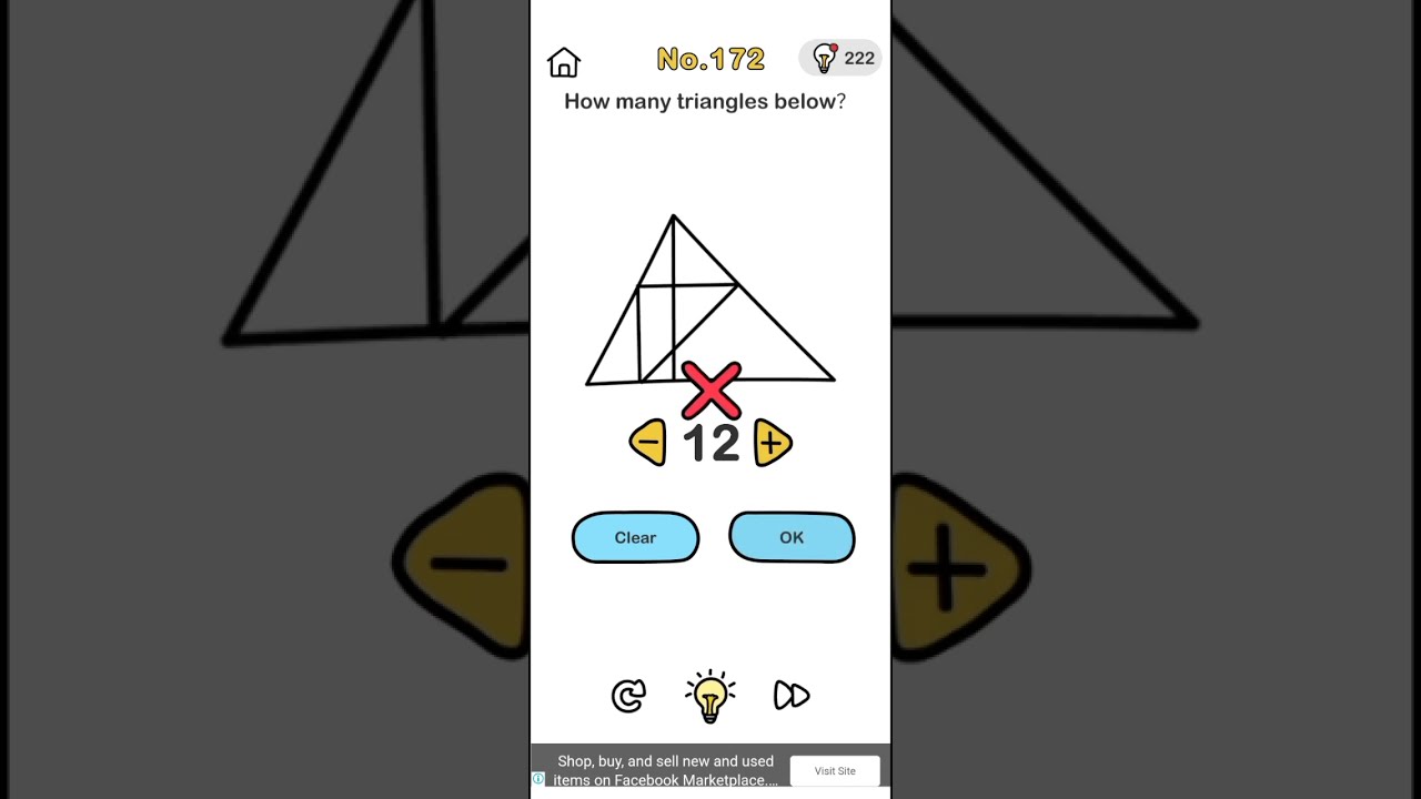 Brainout How Many Triangles Below YouTube Brainout How Many Triangles Below YouTube