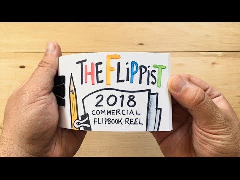 The Flippist Compilation: 2018 Commercial Flipbook Reel - YouTube